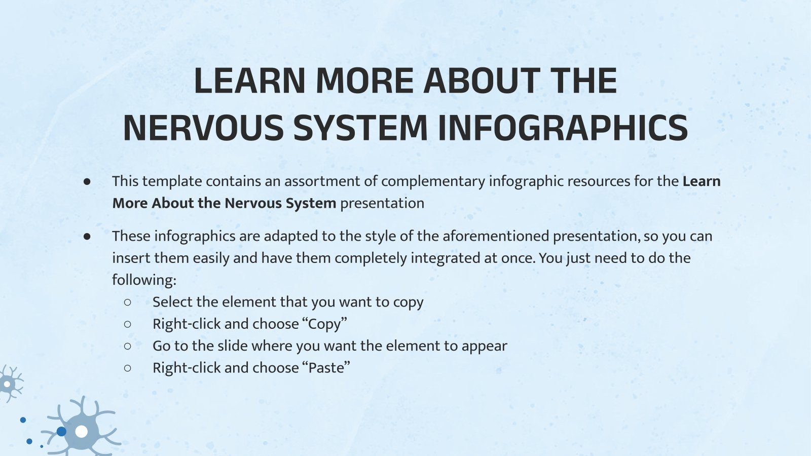 Learn More About the Nervous System Infographics