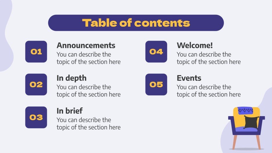 Household Renovation Newsletter | Google Slides & PPT