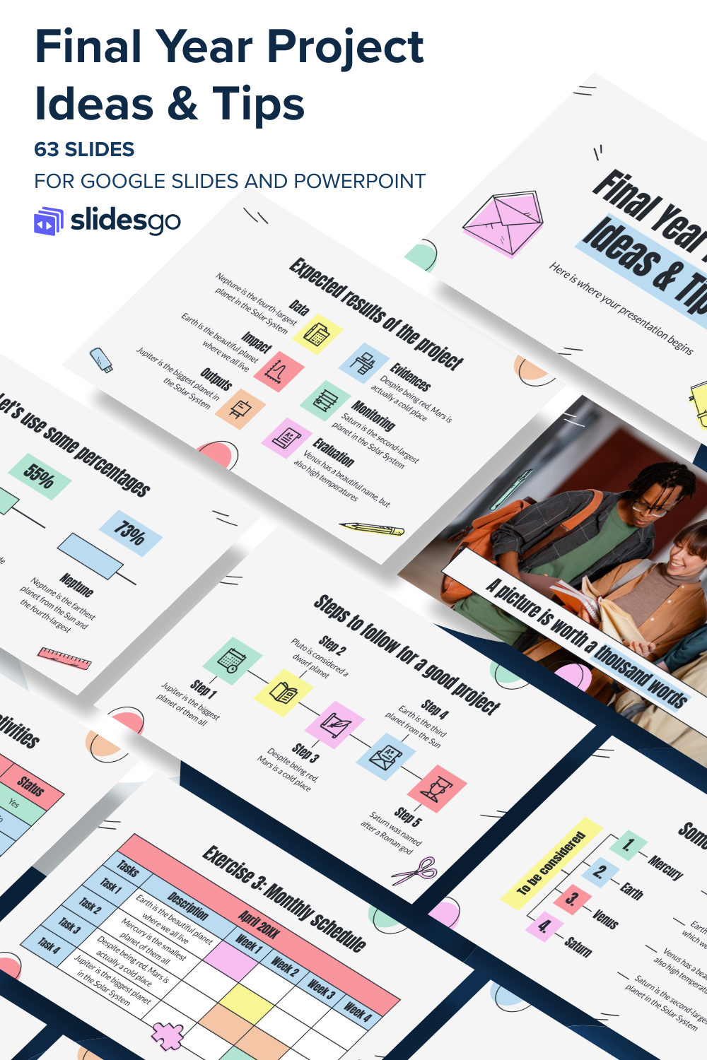 Final Year Project Ideas & Tips | Google Slides & PowerPoint