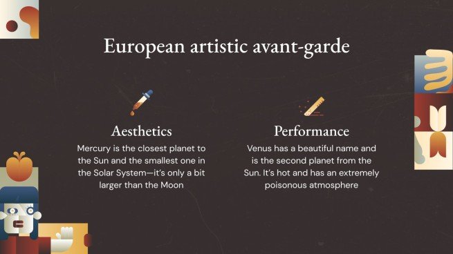 Art for High School: European Avant-garde | Google Slides