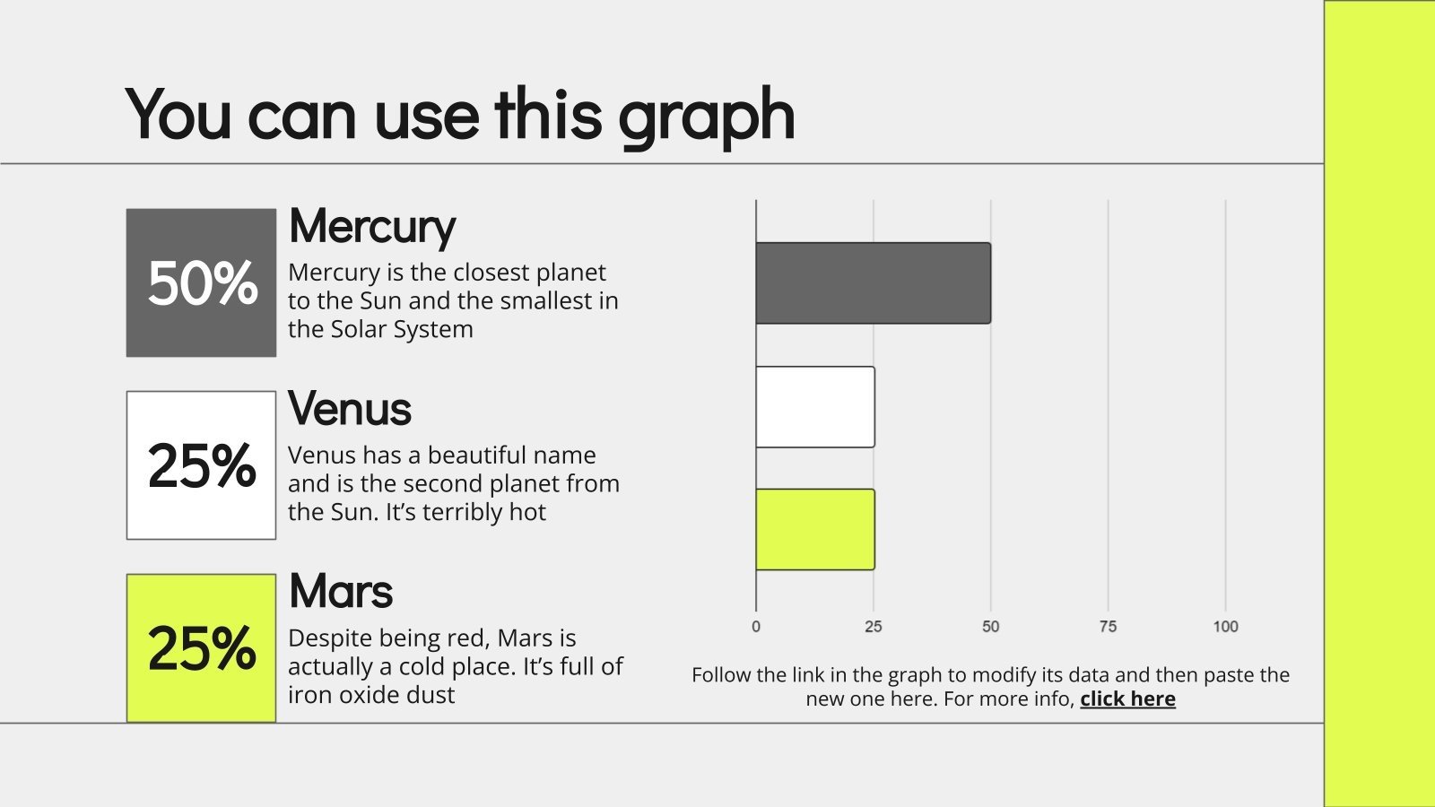 Gray & Neon Minimalist Grid - Business Basic Template