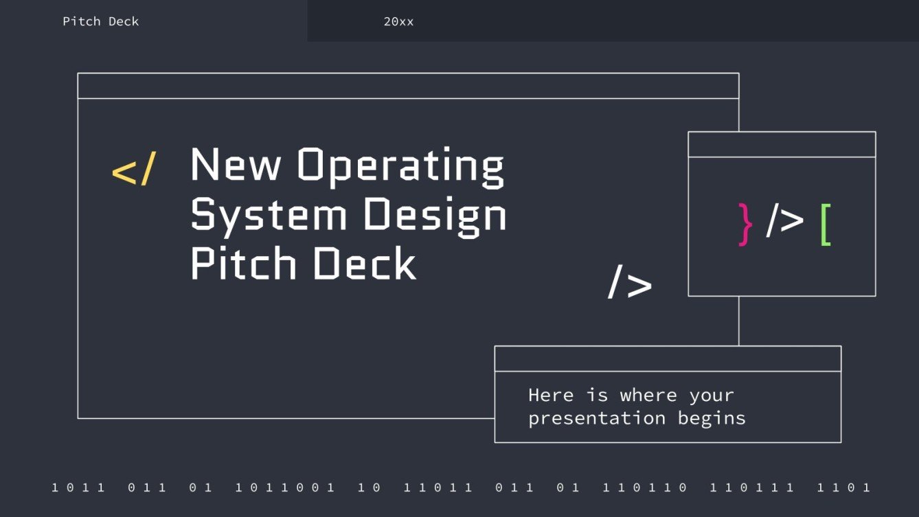 New Operating System Design Pitch Deck | Google Slides