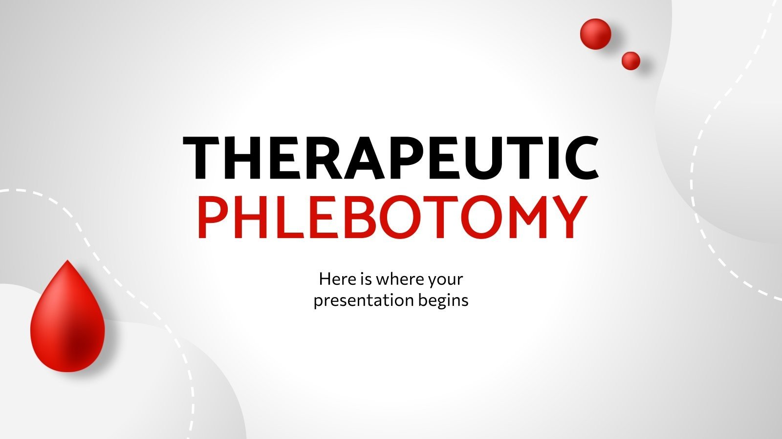 Therapeutic Phlebotomy | Google Slides & PowerPoint