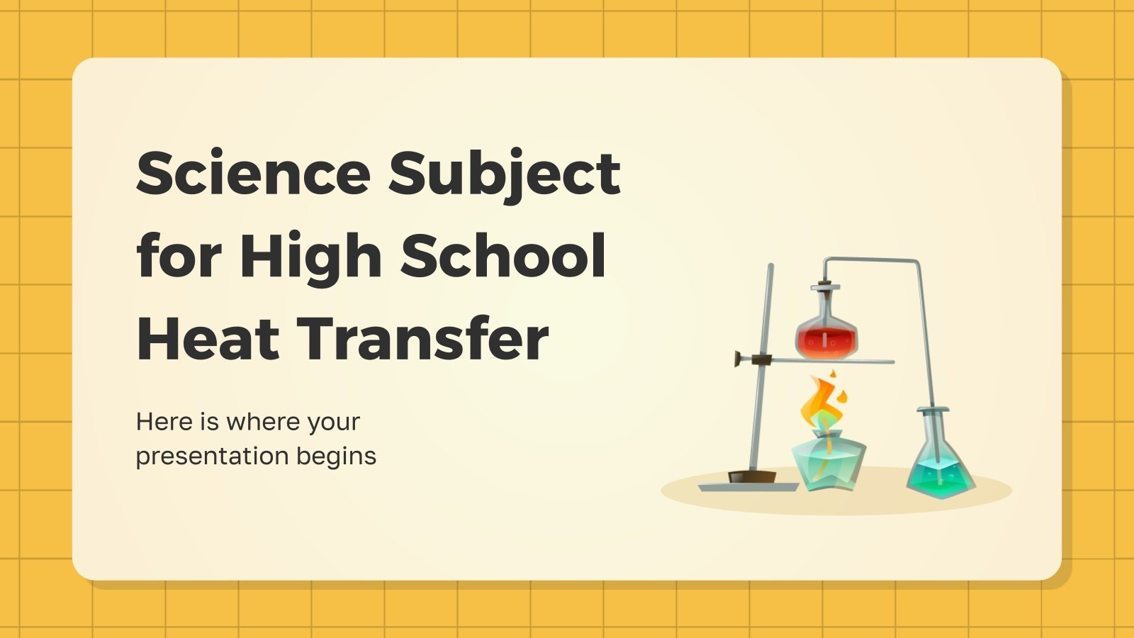 Science for High School: Heat Transfer | Google Slides & PPT