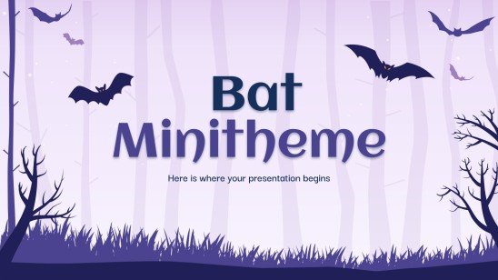 Bat Minitheme | Google Slides & PowerPoint