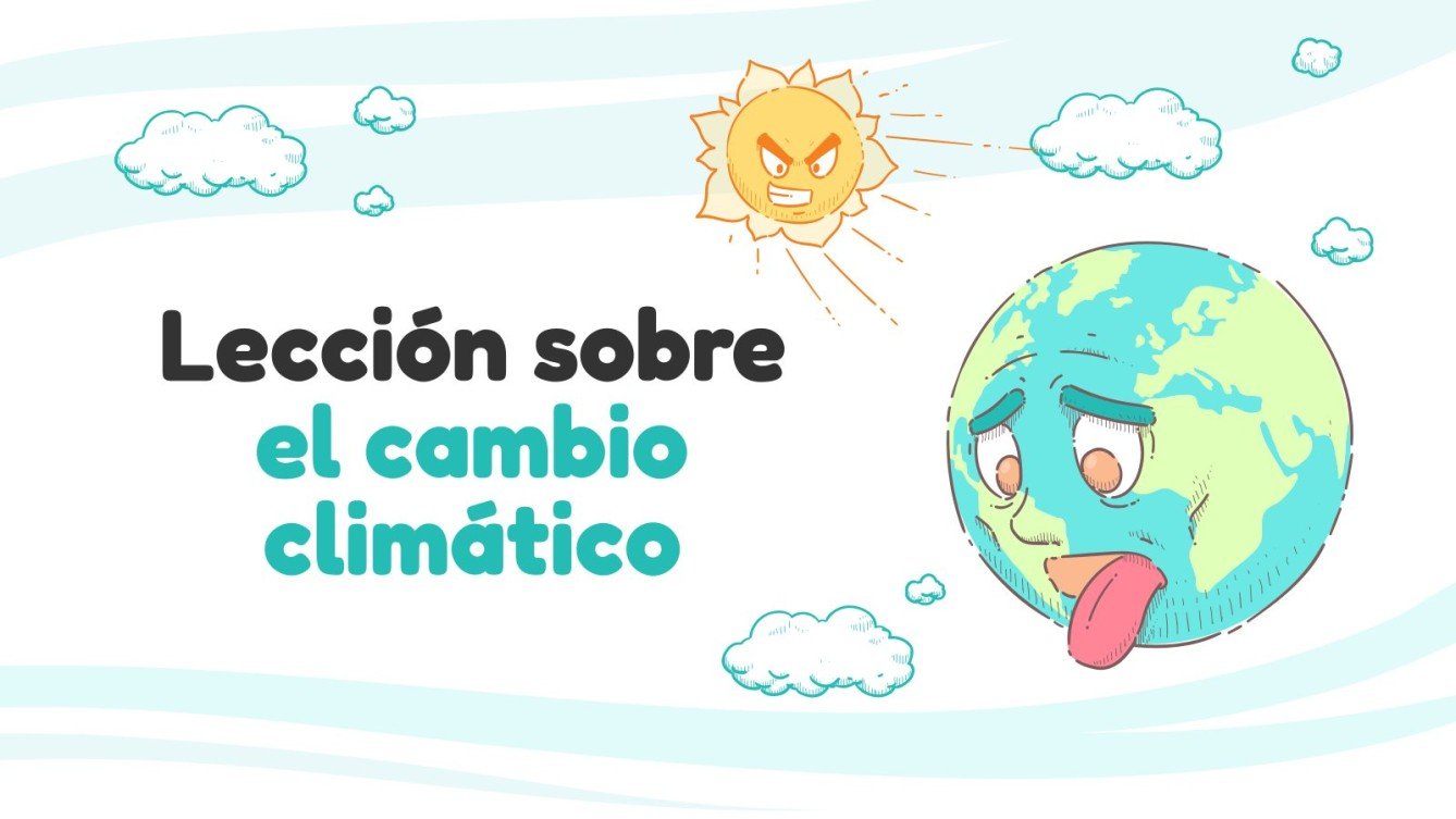 Plantillas de Google Slides y PPT sobre el cambio climático