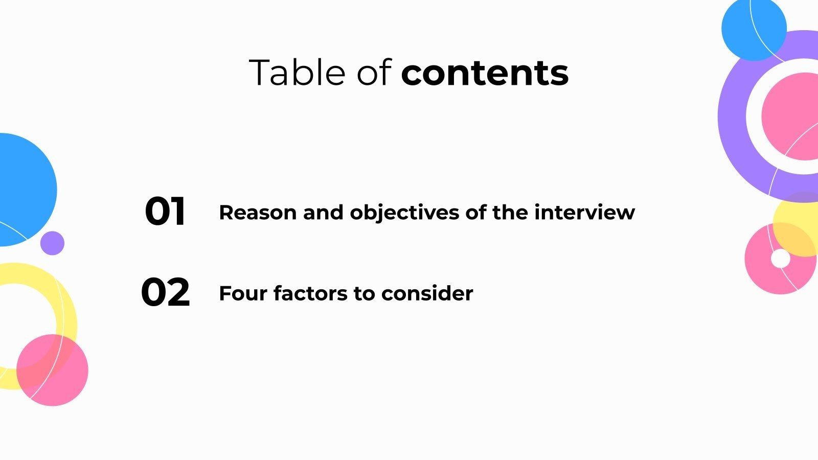 Family interview | Google Slides & PowerPoint