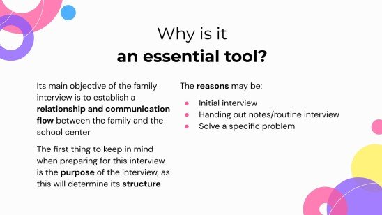 Family interview | Google Slides & PowerPoint