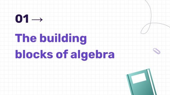 Algebra: Variables, Expressions, and Equations
