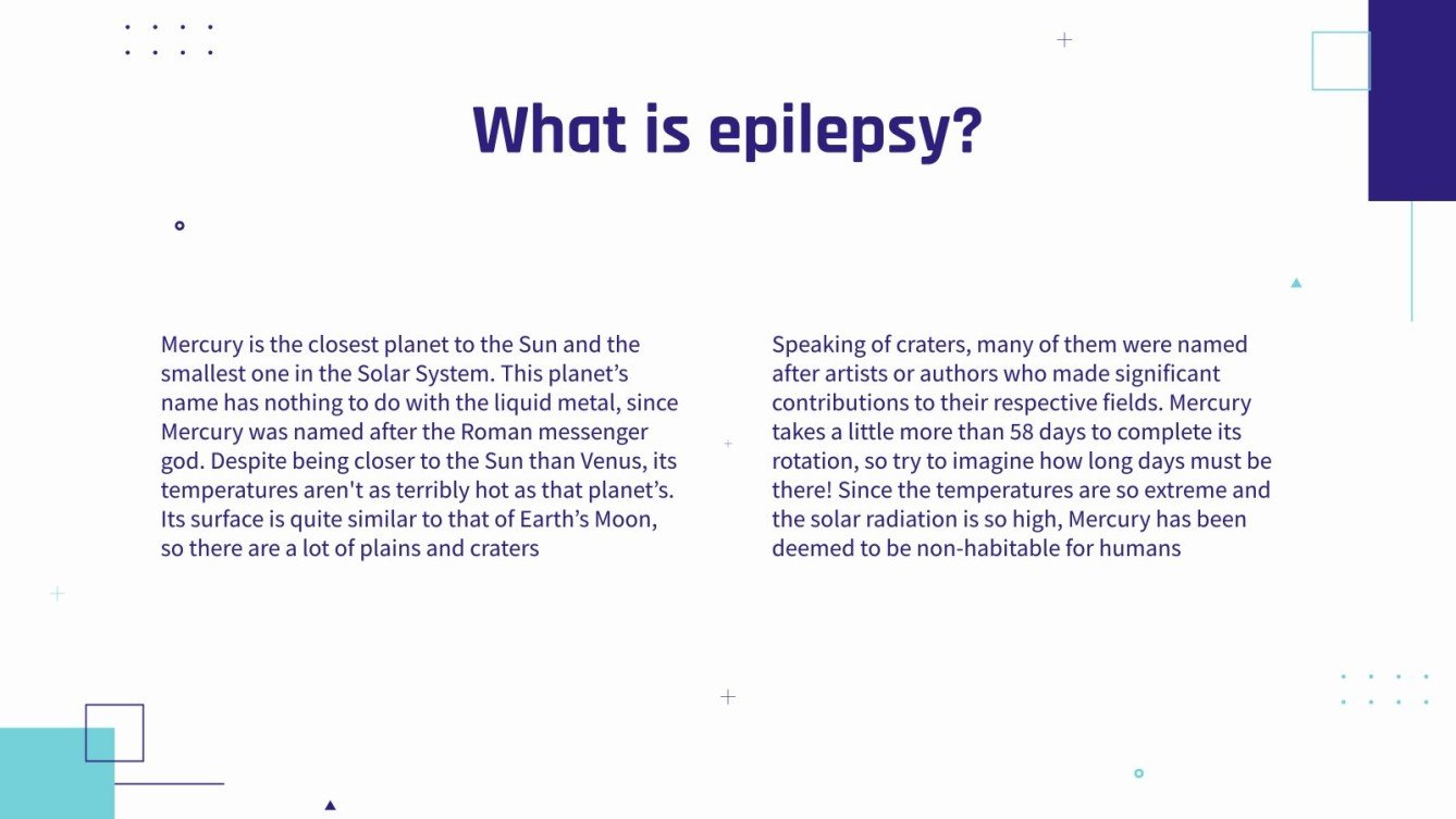 Epilepsy and Seizure Action Plan | Google Slides & PPT