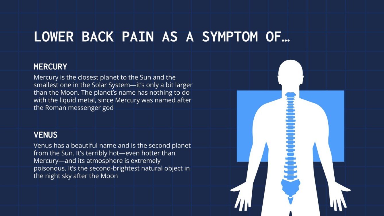 Lower Back Pain Case Report | Google Slides & PPT