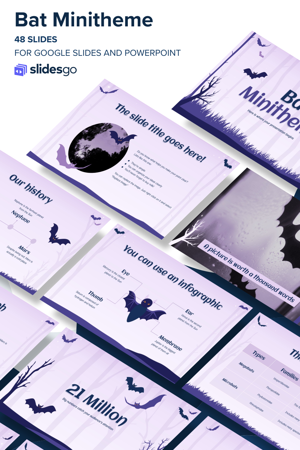 Bat Minitheme | Google Slides & PowerPoint