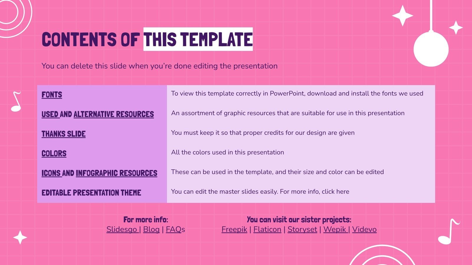 Disco Ball Decor Newsletter | Google Slides & PowerPoint