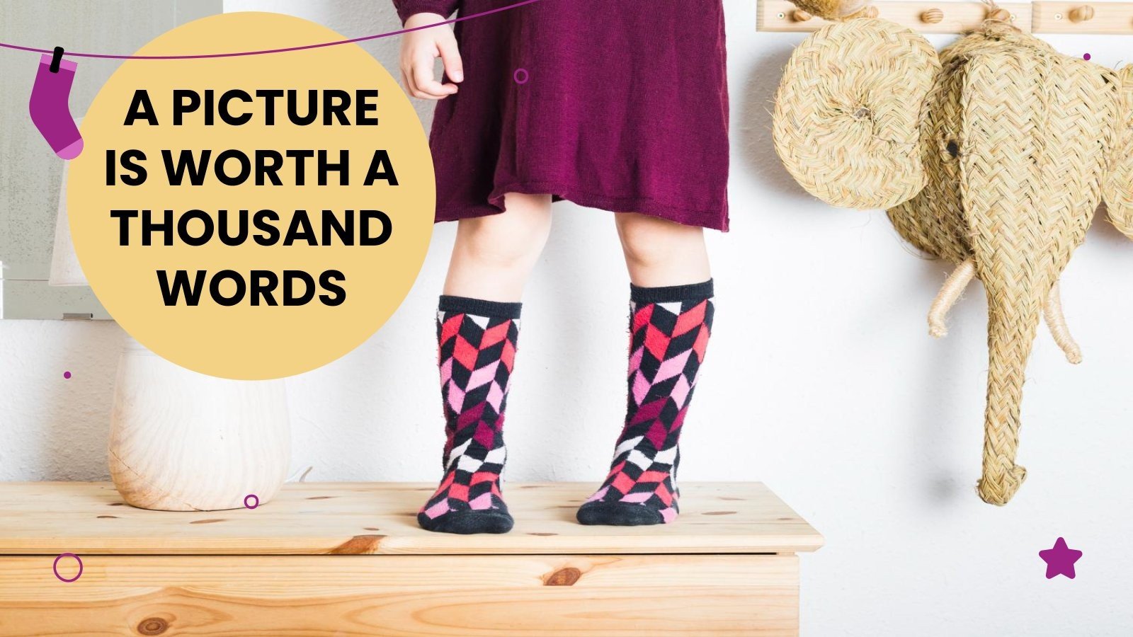 Comfy Socks Theme | Google Slides & PowerPoint template