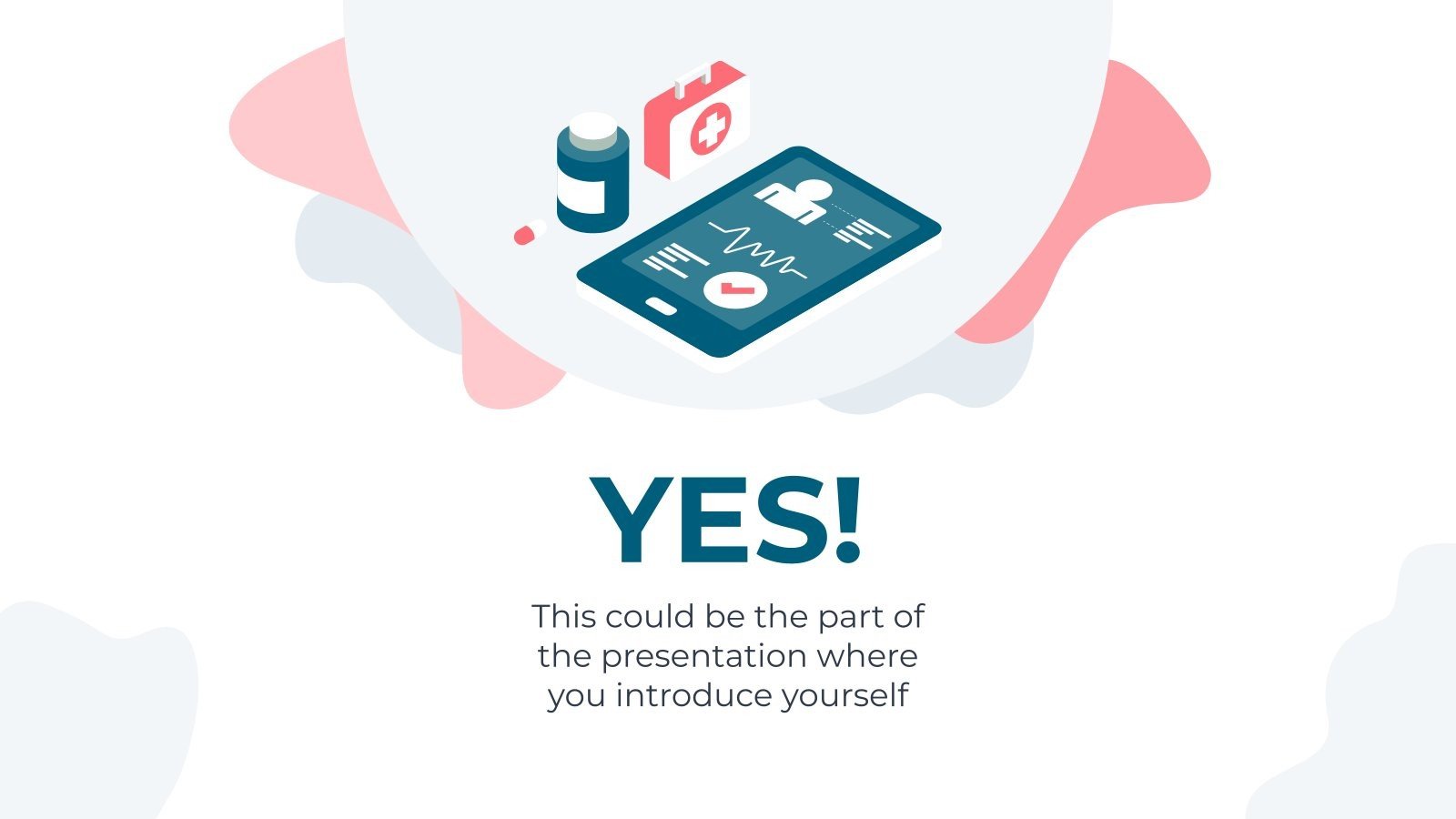 Assistant Health App Pitch Deck Google Slides & PPT template