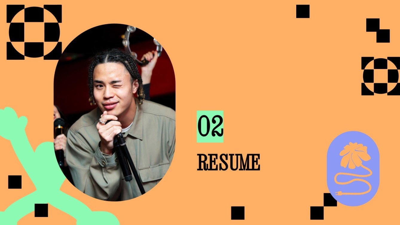 Reggaeton Singer Portfolio | Google Slides & PowerPoint