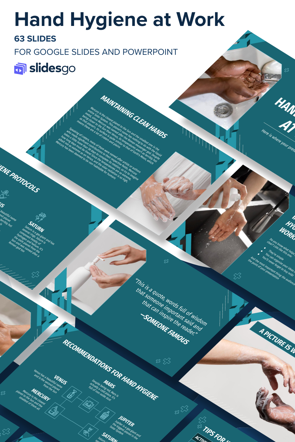 Hand Hygiene at Work | Google Slides & PowerPoint