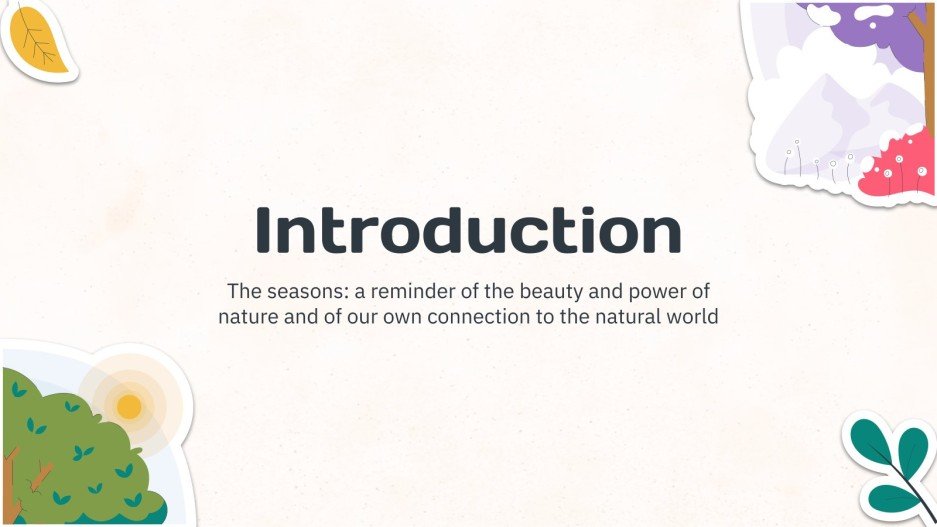 Seasons of the Year | Google Slides & PowerPoint