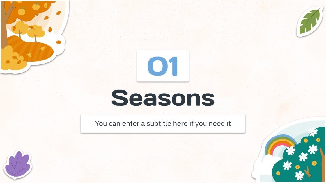 Seasons of the Year | Google Slides & PowerPoint