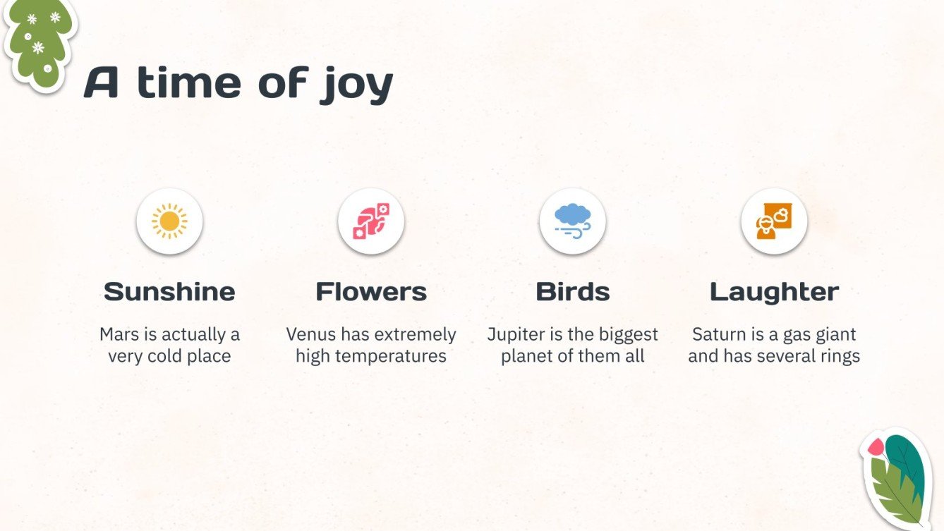 Seasons of the Year | Google Slides & PowerPoint