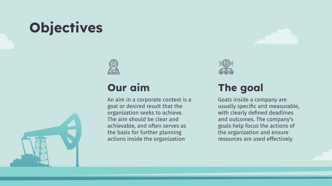 Sustainable Oil Drilling Project Proposal | Google Slides