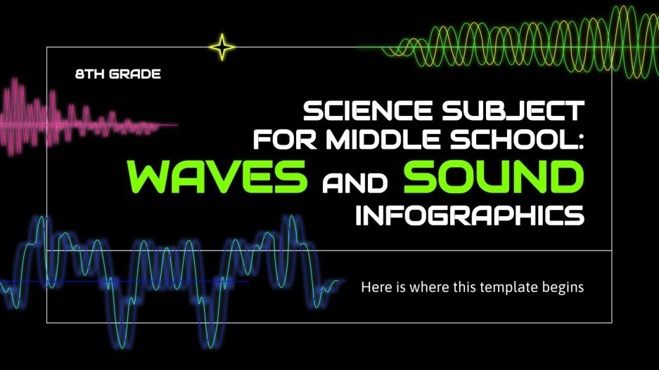 Science for Middle School: Waves and Sound Infographics