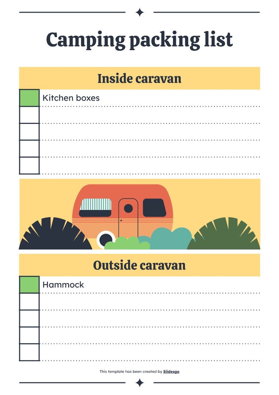 Camping Packing List Google Slides PowerPoint camping-packing-list-google-slides-powerpoint