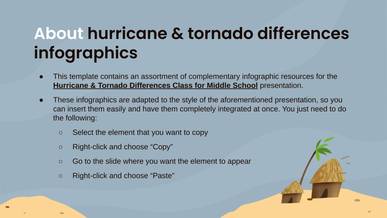 Hurricane & Tornado Differences Infographics