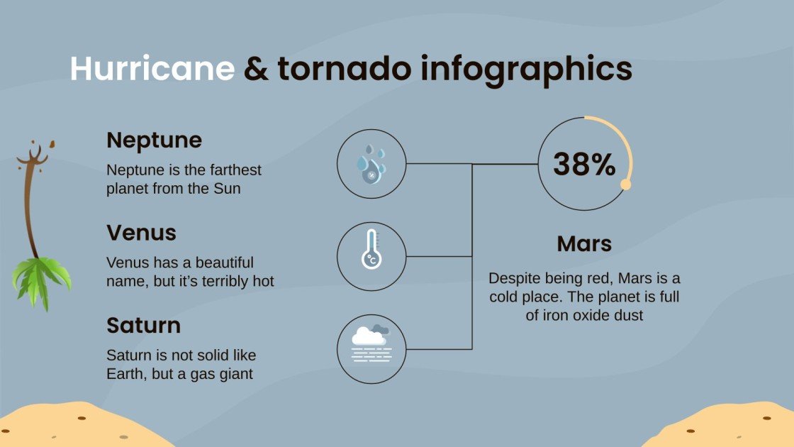 Hurricane & Tornado Differences Infographics