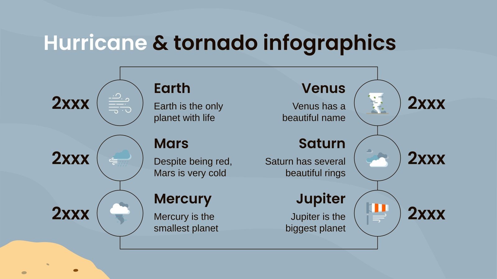 Hurricane & Tornado Differences Infographics