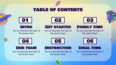 Games and Play with Family | Google Slides & PowerPoint