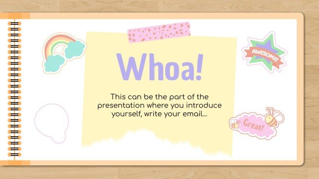 Pastel Notebook Slideshow for Business | Google Slides