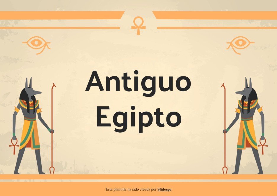 Plantillas gratuitas de Google Slides y PowerPoint sobre Egipto