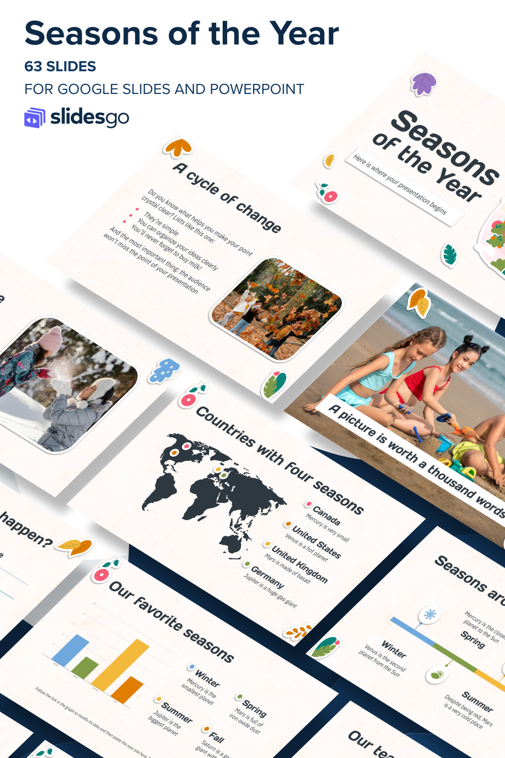Seasons of the Year | Google Slides & PowerPoint