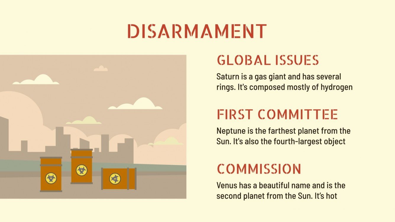 Chemical Warfare Awareness | Google Slides & PowerPoint theme