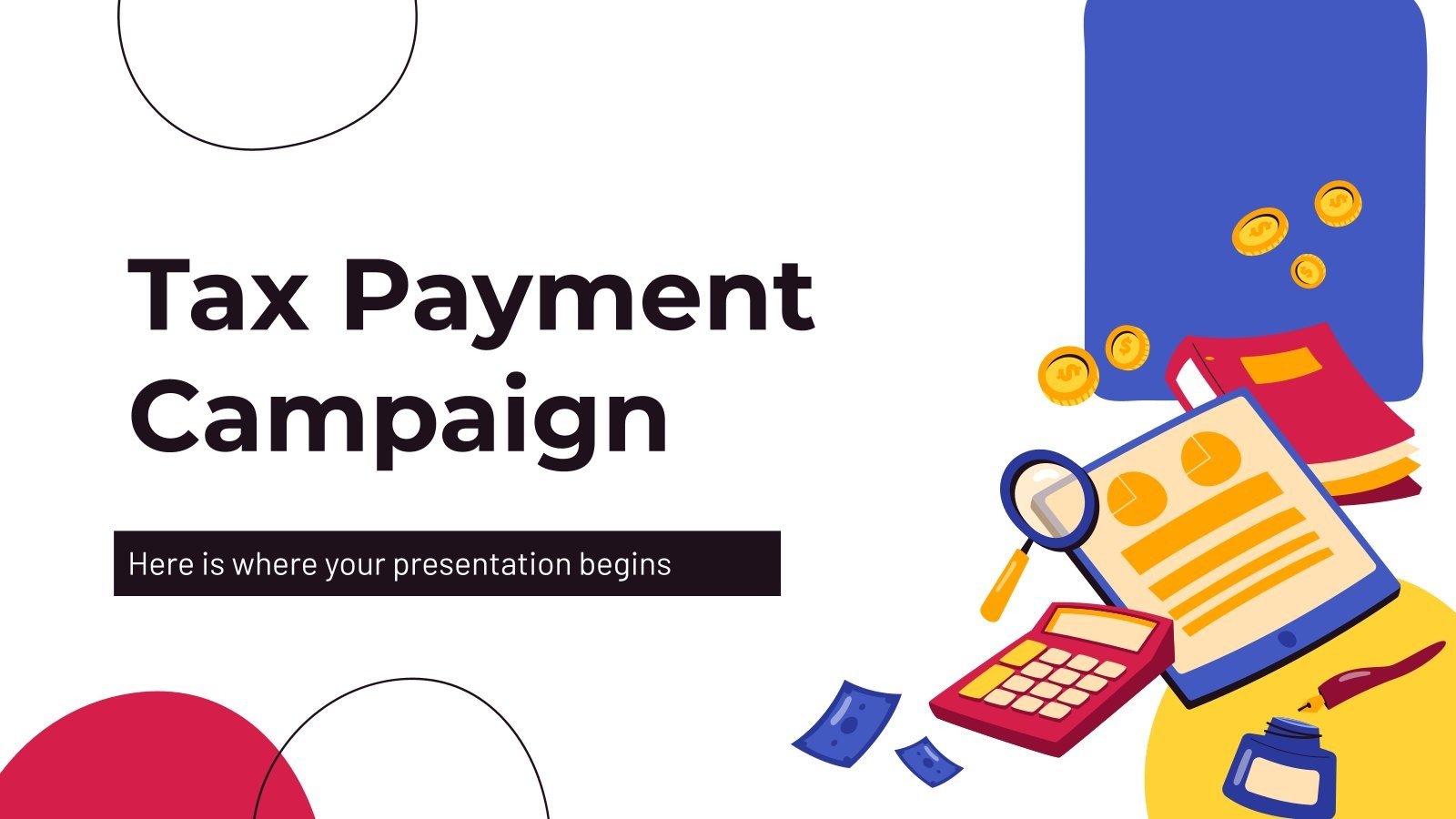 Kostenlose Google Slides & PowerPoint-Vorlagen über Geld