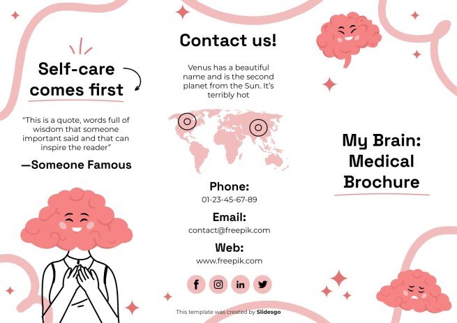 My Brain - Medical Brochure | Google Slides & PPT