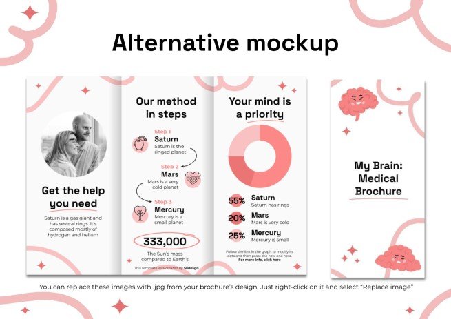 My Brain - Medical Brochure | Google Slides & PPT