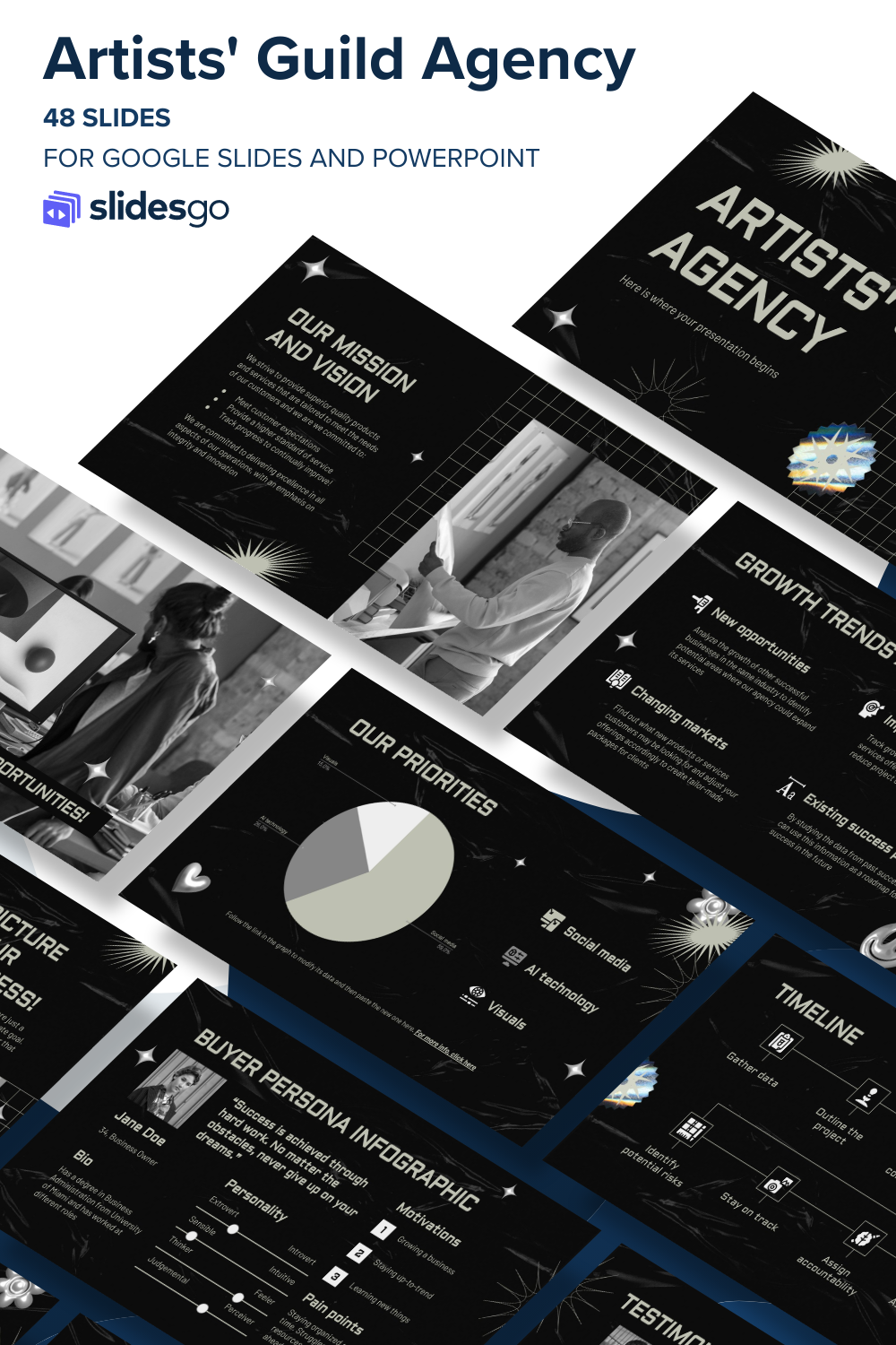 Artists' Guild Agency | Google Slides and PowerPoint