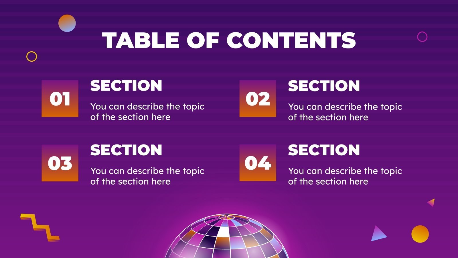 Disco Ball Minitheme | Google Slides and PowerPoint