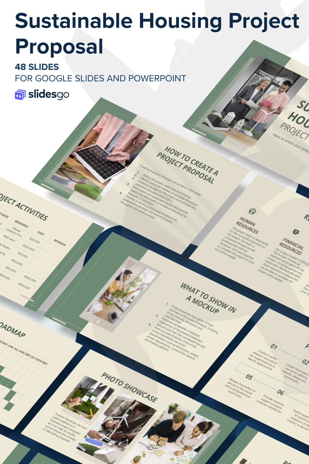 Sustainable Housing Project Proposal | Google Slides & PPT