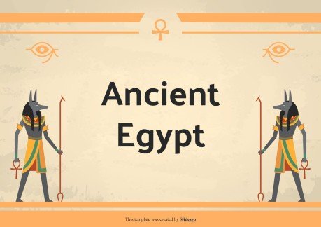 Free Google Slides & PowerPoint templates about Egypt