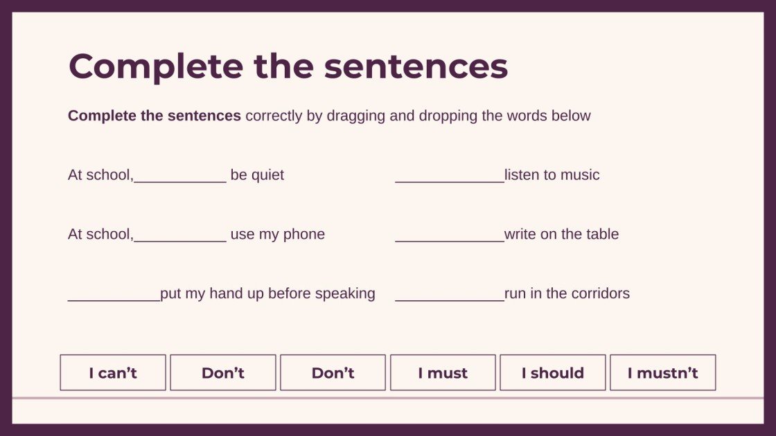 Coexistence Rules for Teachers and Students