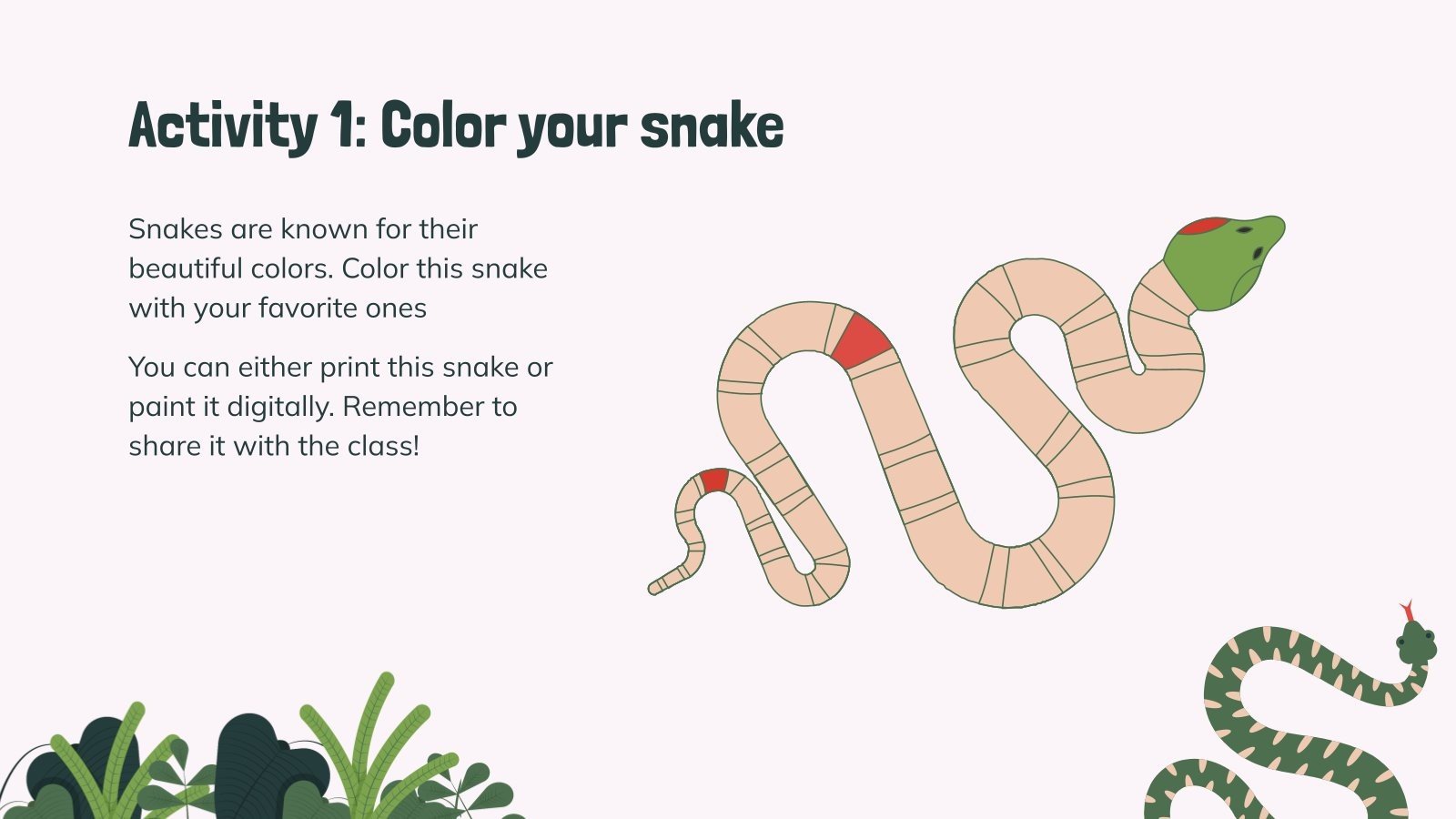 Activities to Celebrate World Snake Day in Elementary