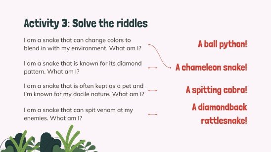 Activities to Celebrate World Snake Day in Elementary