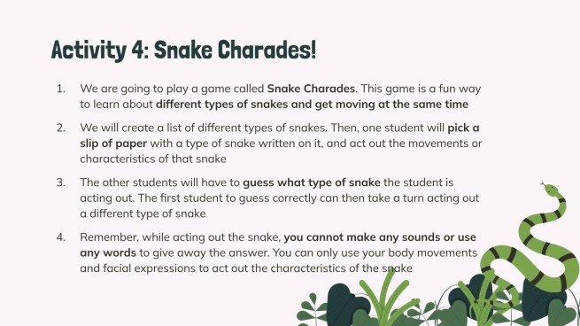 Activities to Celebrate World Snake Day in Elementary