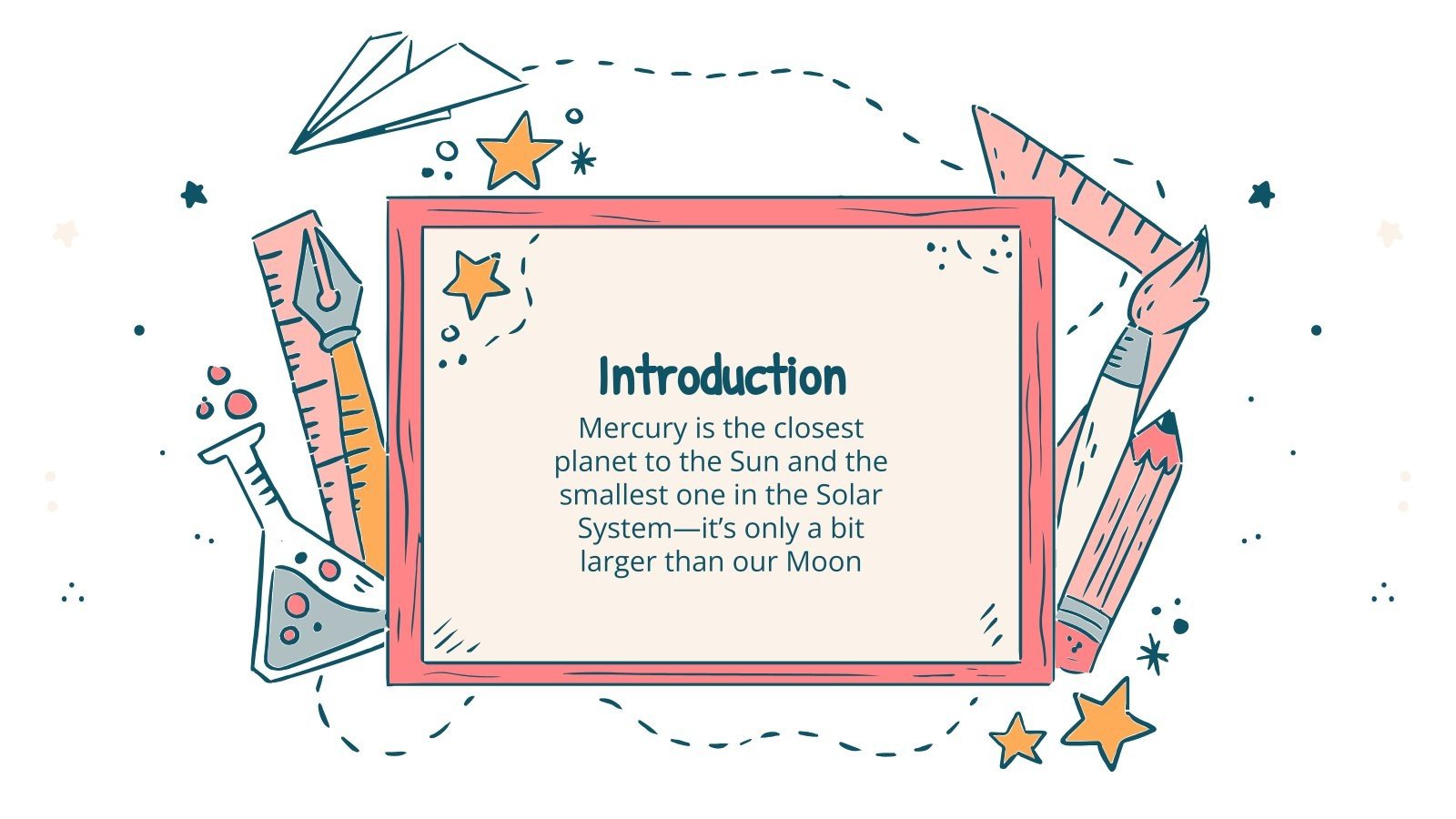 Cool Doodly Thesis | Google Slides & PPT theme