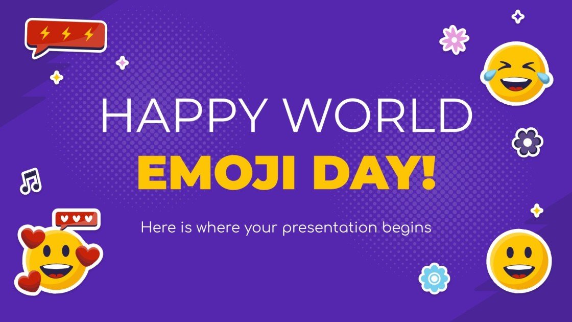 Happy World Emoji Day! | Google Slides & PowerPoint