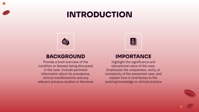 Low Level White Blood Cells Case Report | Google Slides