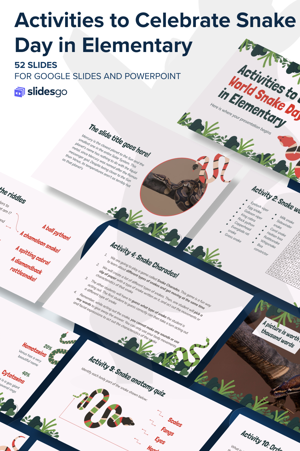 Activities to Celebrate World Snake Day in Elementary